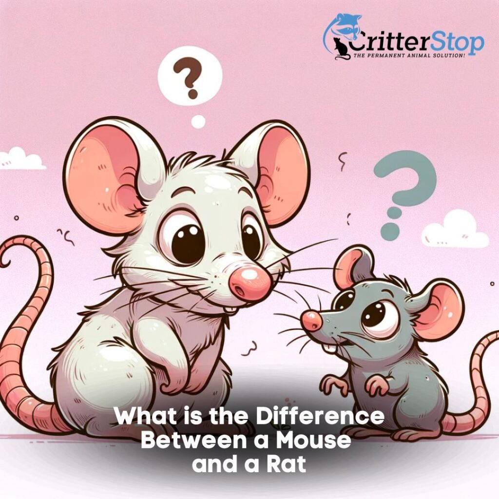 What is the Difference Between a Mouse and a Rat? | Critter Stop