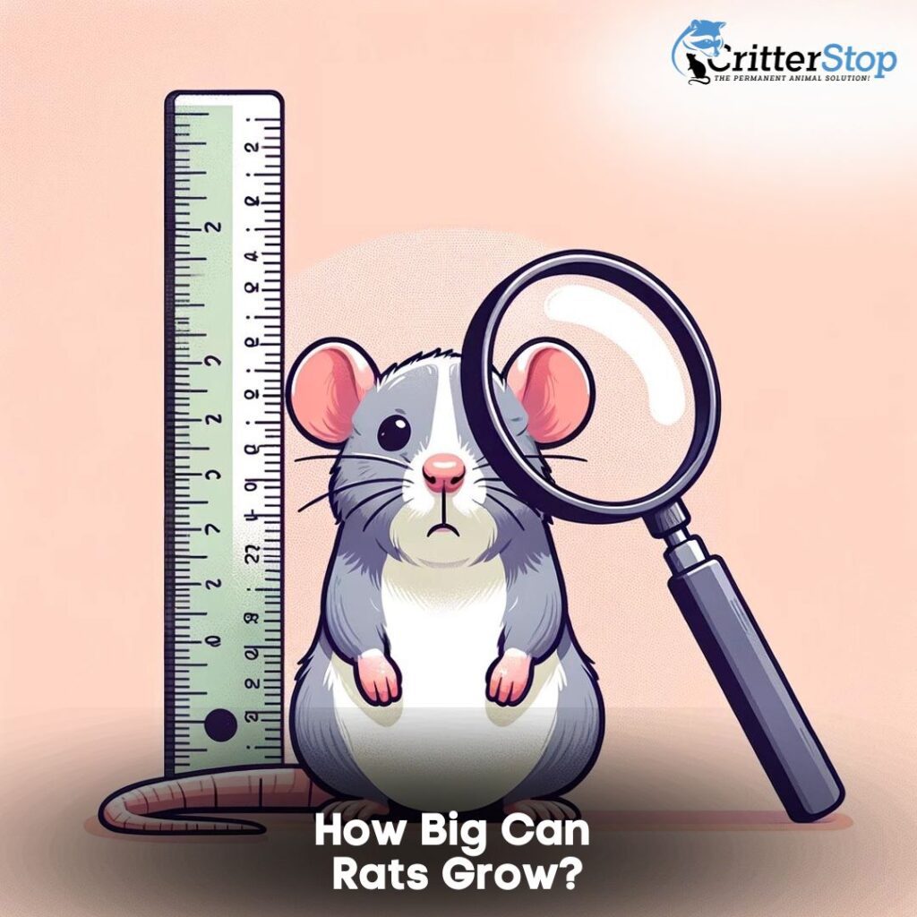 How Big Can Rats Grow? | Critter Stop