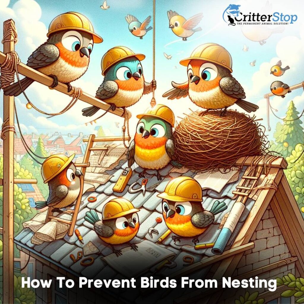 How To Prevent Birds From Nesting | Critter Stop